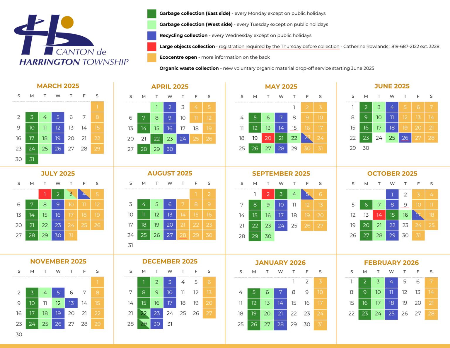 Residual Waste - Municipality of the Township of Harrington